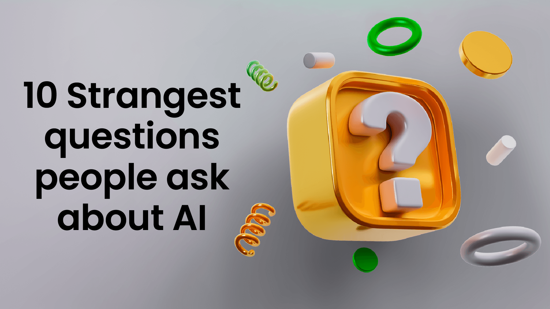 10 Strangest questions people ask about AI - Blog RunBazaar